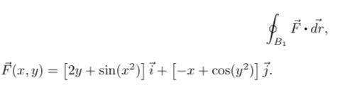 Solved r(t)=sin(2t)i+[4sin(t)+cos2(t)]j,0≤t≤2π∮Γxdy∮B1F⋅dr, | Chegg.com