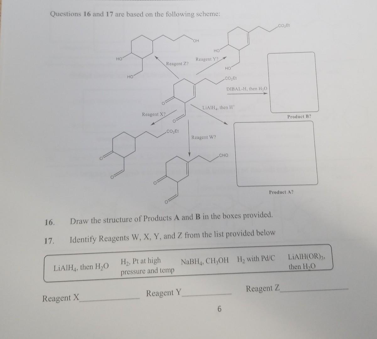 Solved Questions 16 and 17 are based on the following | Chegg.com