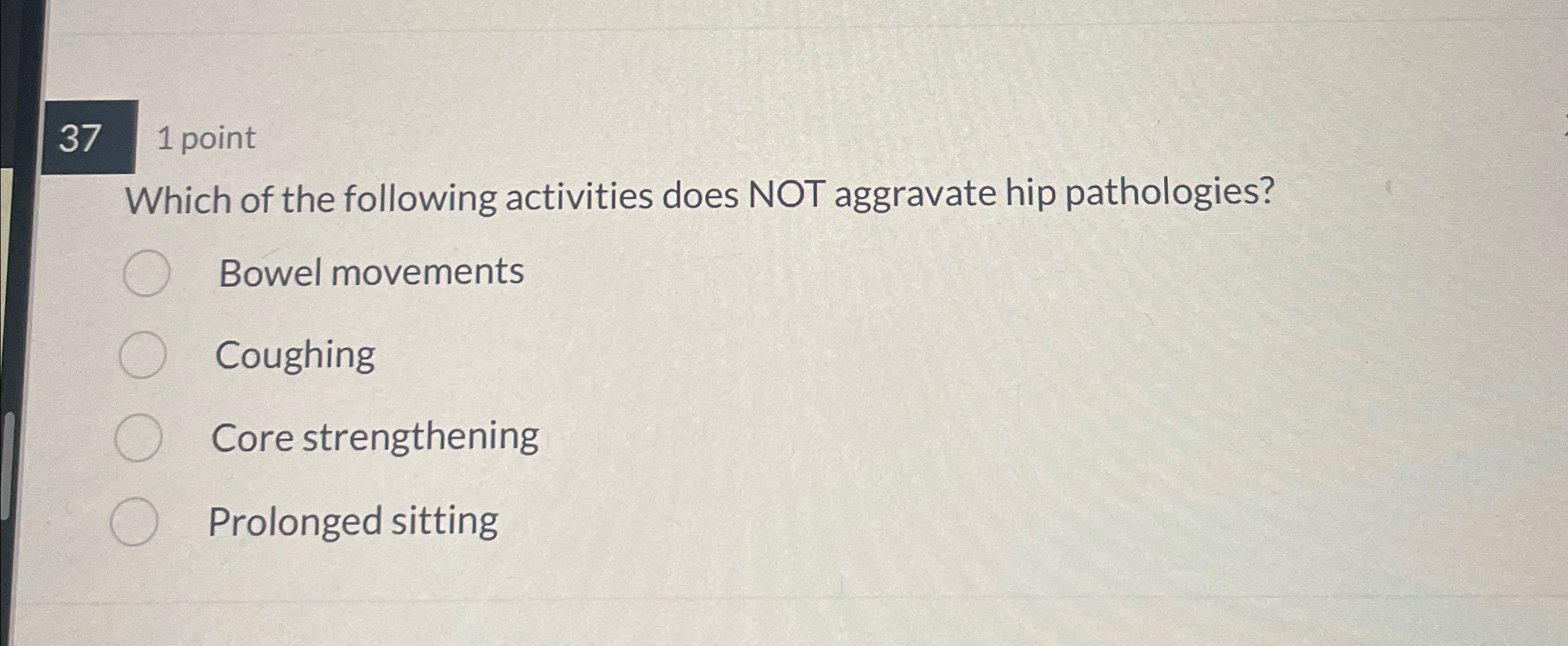 Solved 371 ﻿pointWhich of the following activities does NOT | Chegg.com