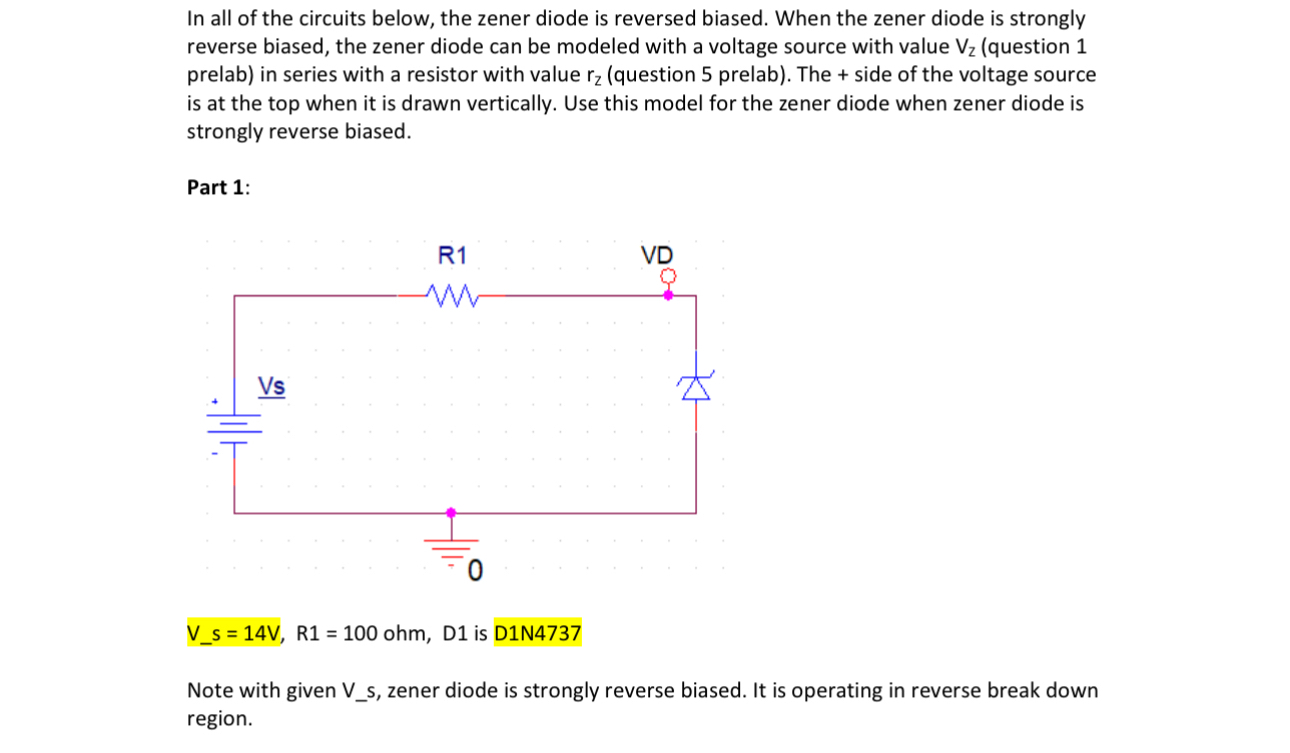 Solved Using given Vs and rZ = 4 ﻿ohms, Calculate current | Chegg.com