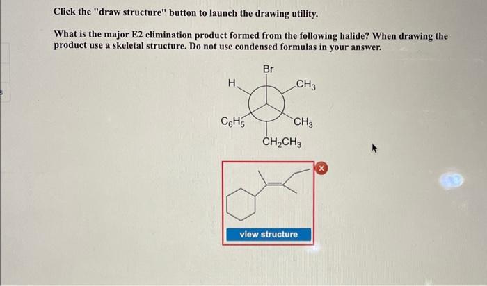Solved Click the "draw structure" button to launch the | Chegg.com