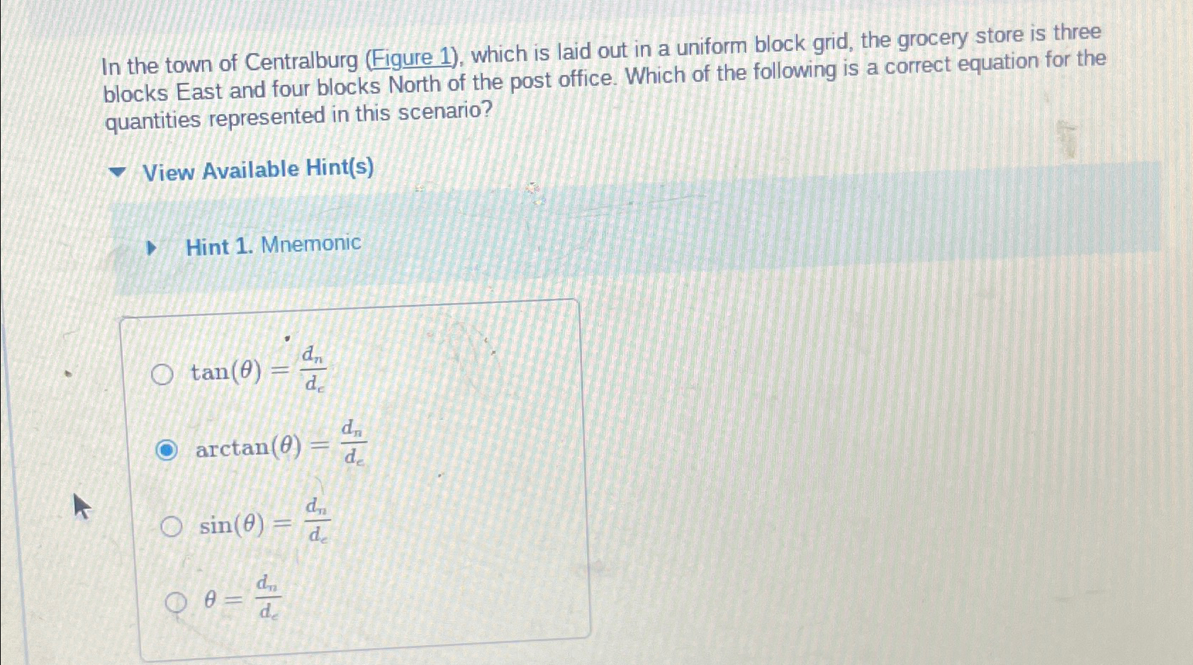 Solved In the town of Centralburg (Figure 1), ﻿which is laid | Chegg.com