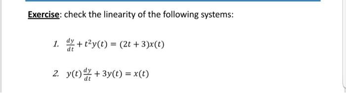 Solved The Zero State Response The Convolution Integral 4196