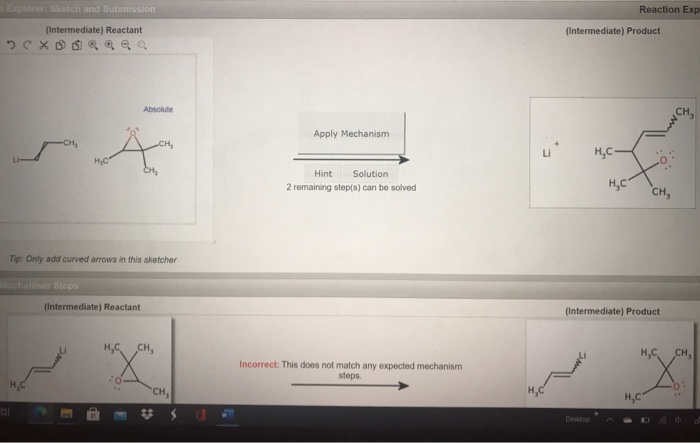 Solved Explorer: Sketch and Submission Reaction Exp | Chegg.com