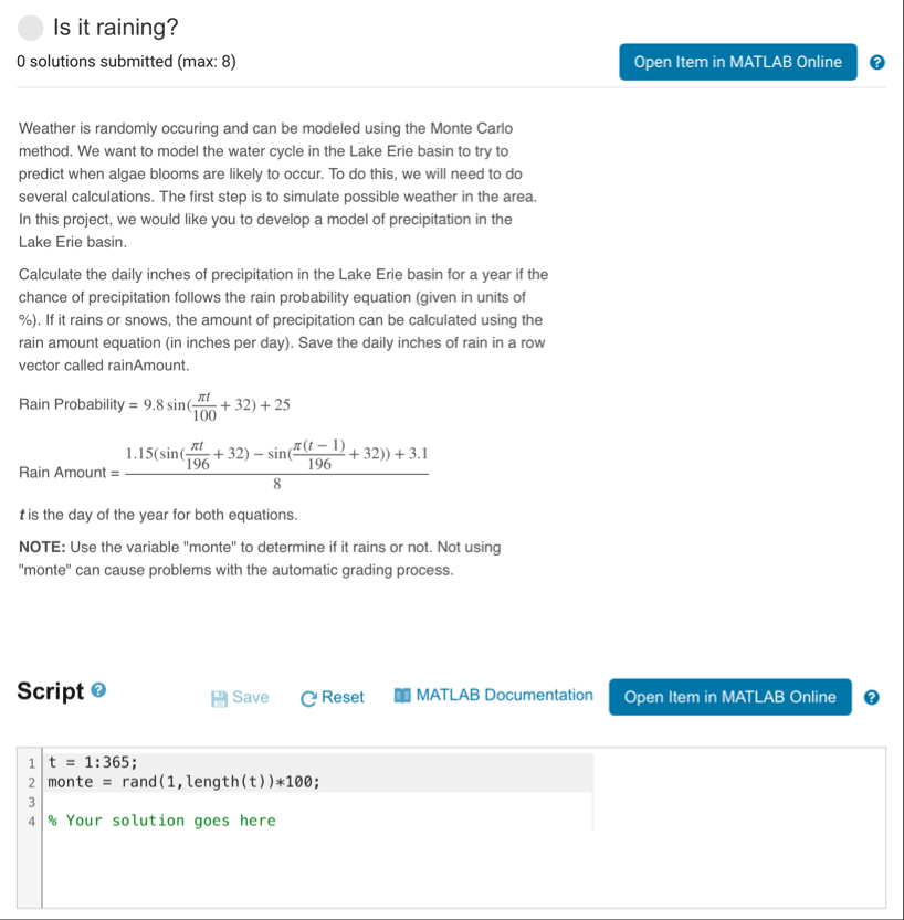 Solved Is it raining?0 ﻿solutions submitted (max: 8)?Weather | Chegg.com