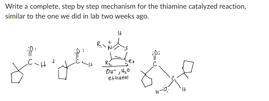 Write a complete, step by step mechanism for the | Chegg.com