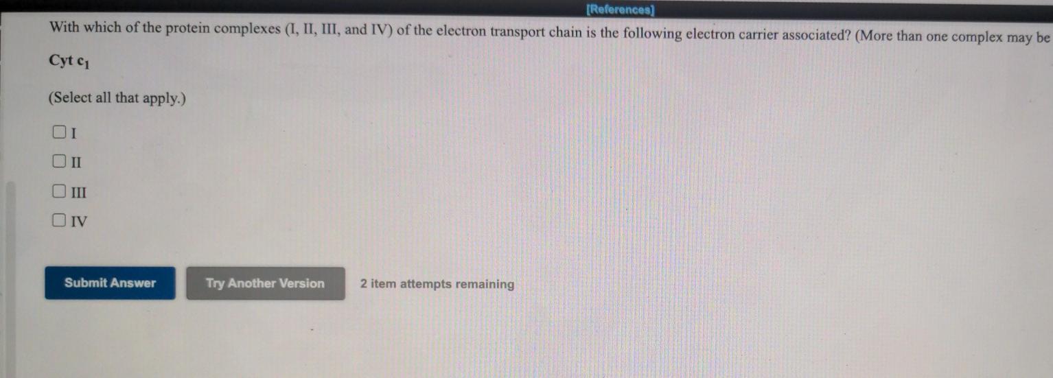 Solved (References] Fill in the missing substances in the | Chegg.com