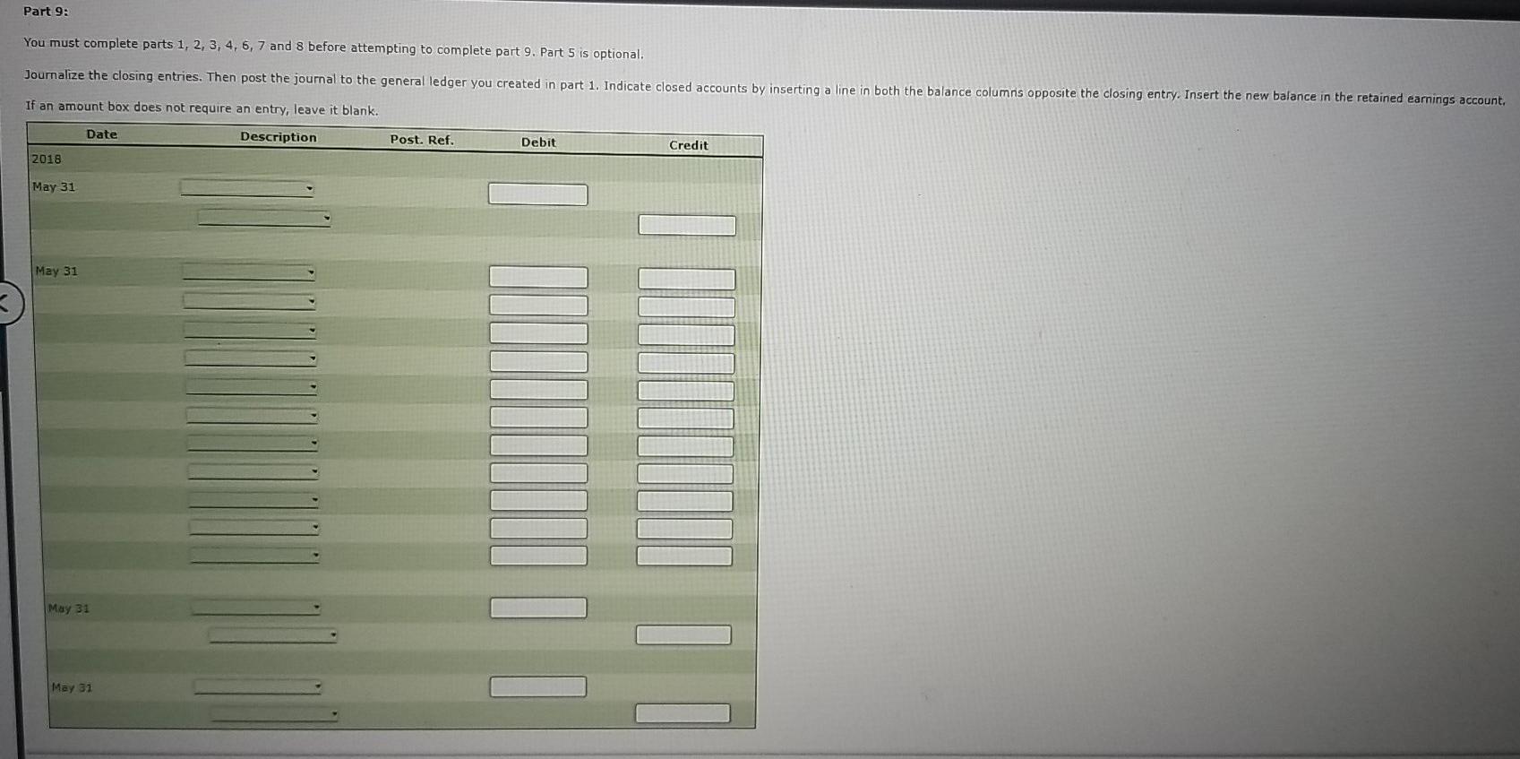 Print Item Comprehensive Problem 2 Part 3: NOTE: You | Chegg.com
