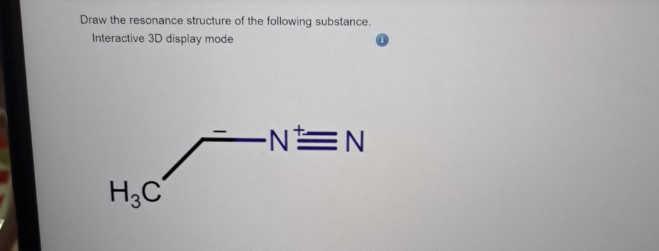 Solved Draw the resonance structure of the following | Chegg.com