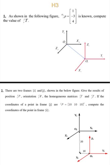 Solved H3 1. As shown in the following figure, p= -3 is | Chegg.com