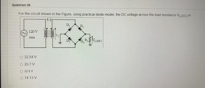Solved For the circuit shown in the Figure, using practical | Chegg.com