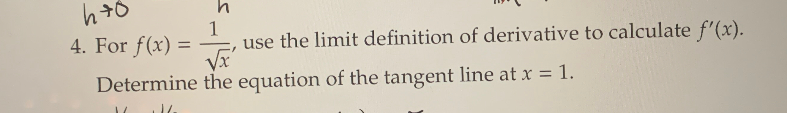 Solved For f(x)=1x2, ﻿use the limit definition of derivative | Chegg.com