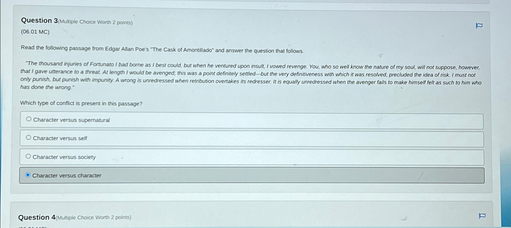 Solved Question 3(Multiple Choice Worth 2 ﻿points)(06.01 | Chegg.com