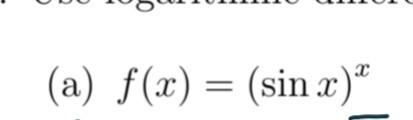 Solved (a) f(x)=(sinx)x | Chegg.com