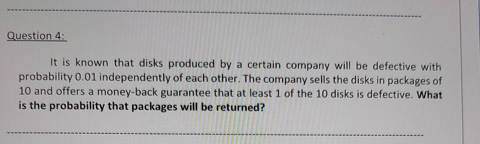 Solved It is known that disks produced by a certain company | Chegg.com