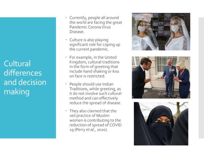 Solved Cultural differences and decision making Currently, | Chegg.com
