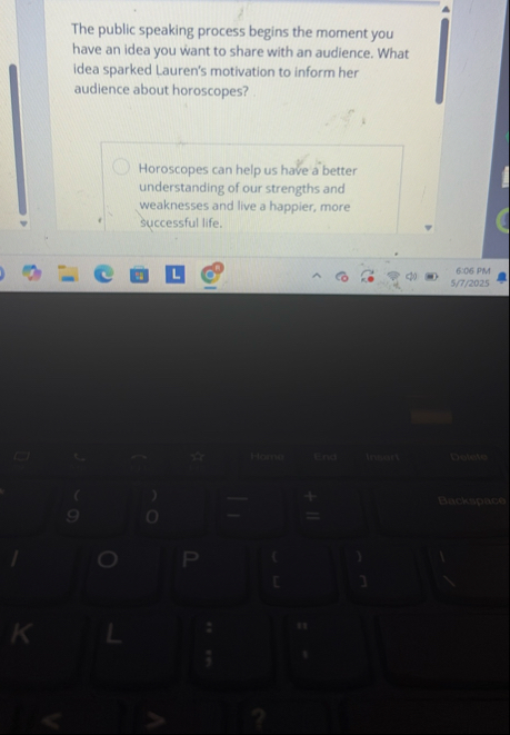 Solved The public speaking process begins the moment you | Chegg.com