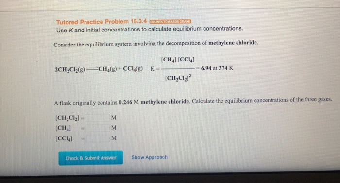 Solved Tutored Practice Problem 15.3.4 ROADCAST Use K and | Chegg.com