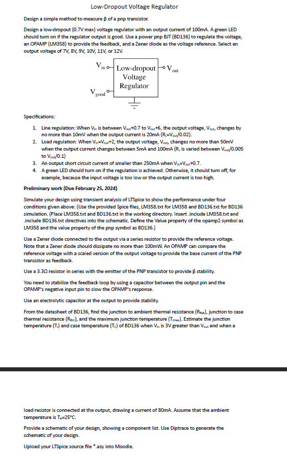 Solved I WANT TO HAVE LTSPICE SCHEMATIC OF THE LAB. CAN | Chegg.com