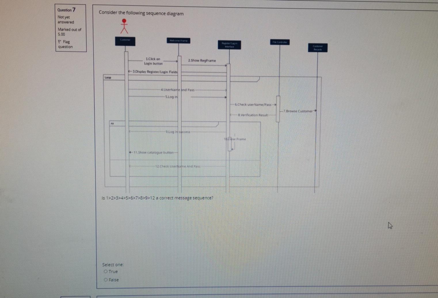 Solved Consider the following Class Diagram Question 2 Not | Chegg.com
