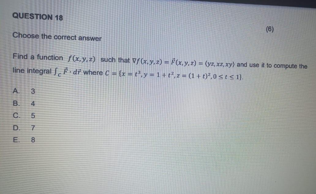 Solved Choose the correct answer Find a function f(x,y,z) | Chegg.com