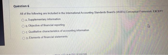 Solved All of the following are included in the | Chegg.com