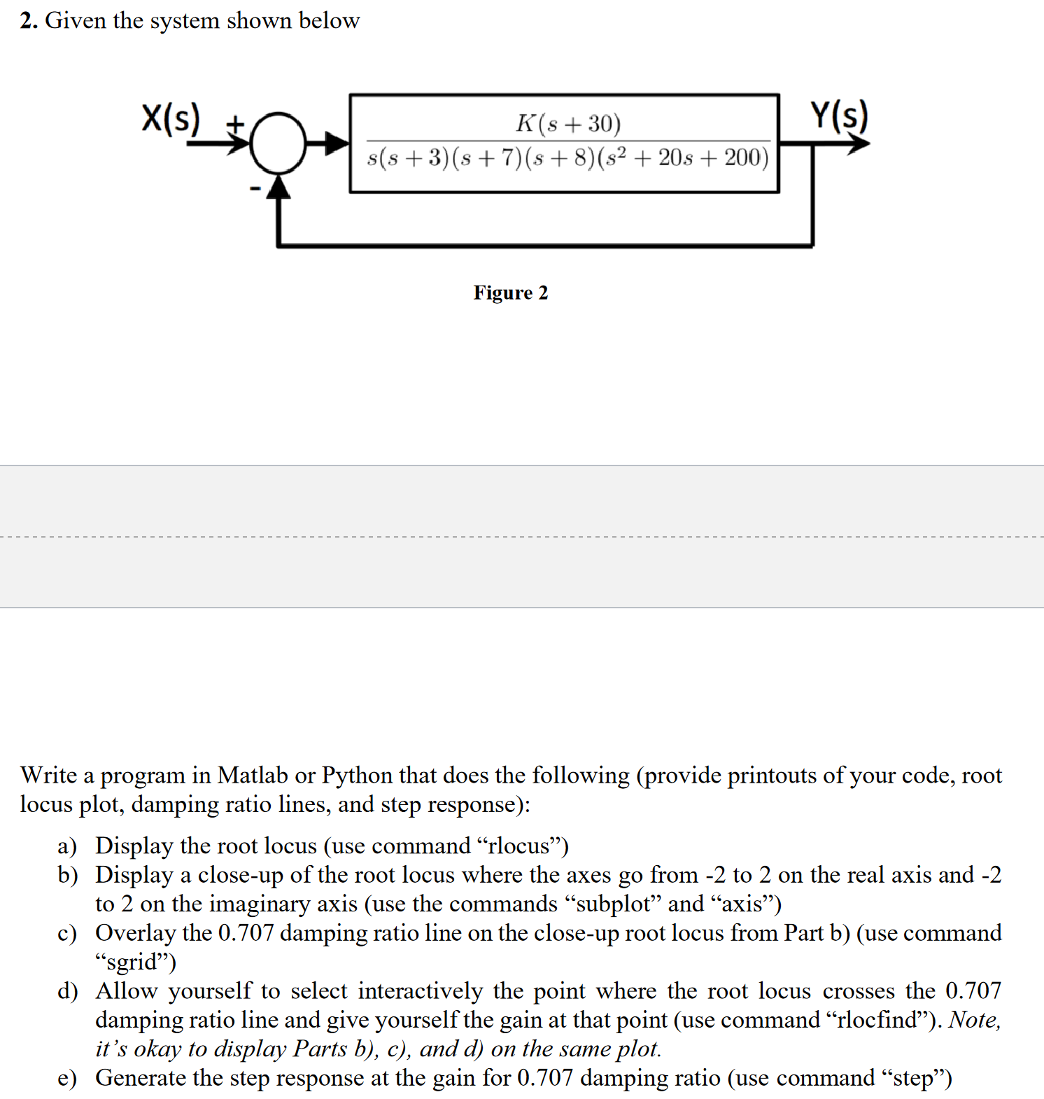 Solved Write A Program In Matlab Or Python That Does The 6578