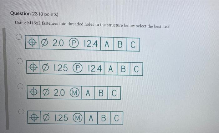 Solved Fastener Formulas Calculate the positional tolerance | Chegg.com Solved Fastener Formulas Calculate the positional tolerance | Chegg.com