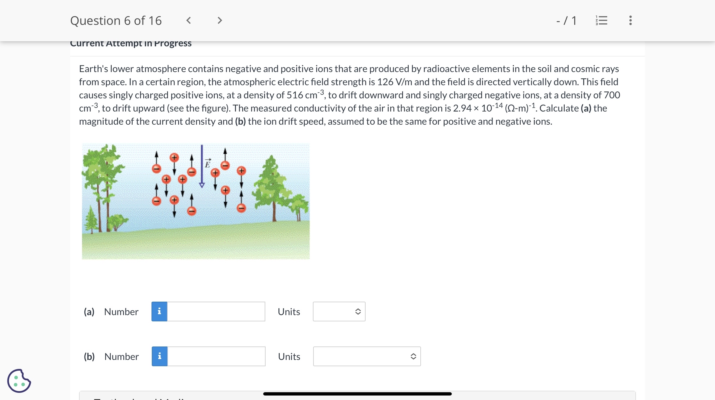 Solved Question 6 ﻿of 16/ 1Current Attempt in | Chegg.com