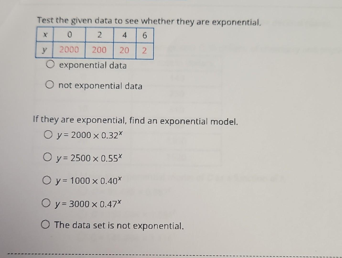 Solved Test the given data to see whether they are | Chegg.com