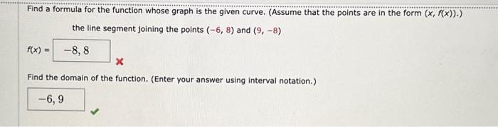 Solved Find a formula for the function whose graph is the | Chegg.com