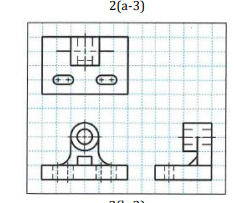 Given multiview drawings, draw isometric. This can be | Chegg.com