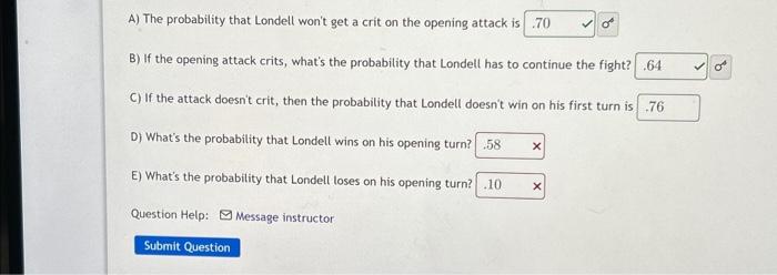 Solved You are playing a video game where your character, | Chegg.com
