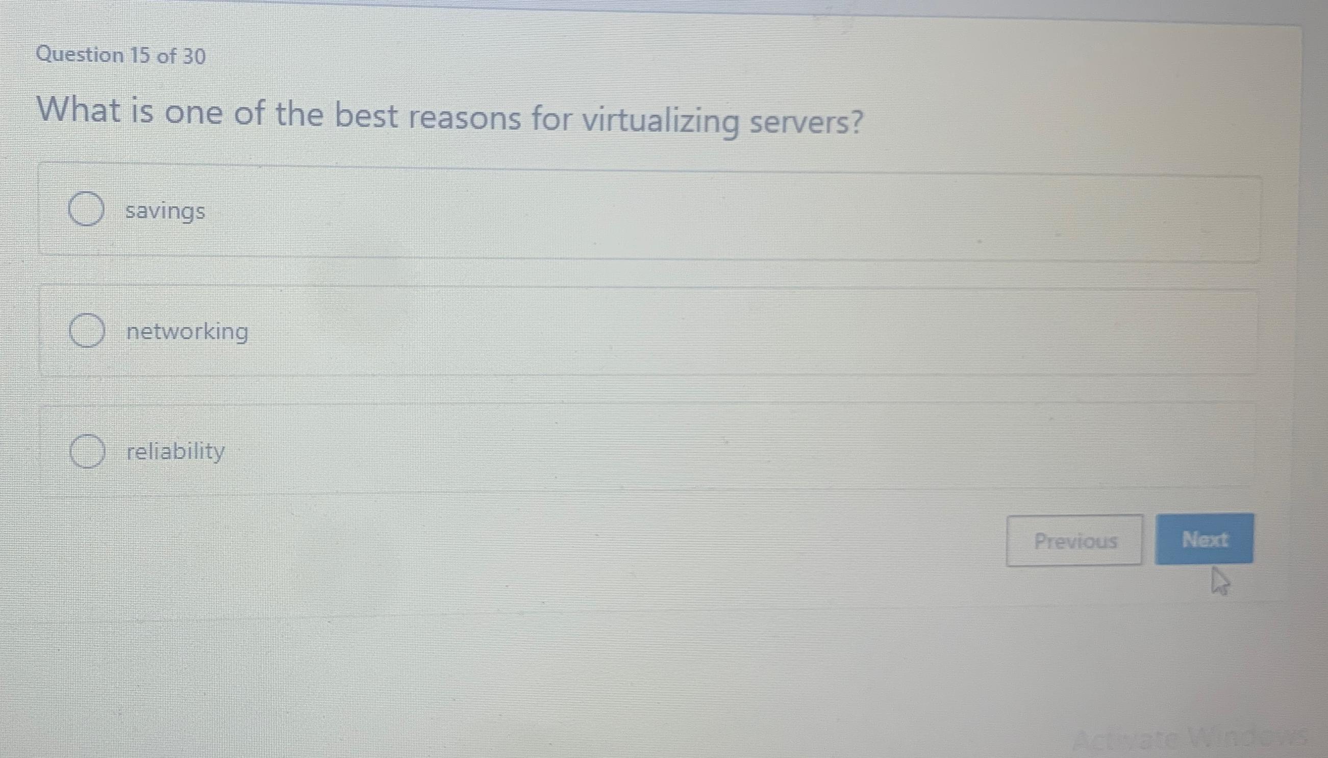 Solved Question 15 of 30What is one of the best reasons for | Chegg.com Solved Question 15 of 30What is one of the best reasons for | Chegg.com