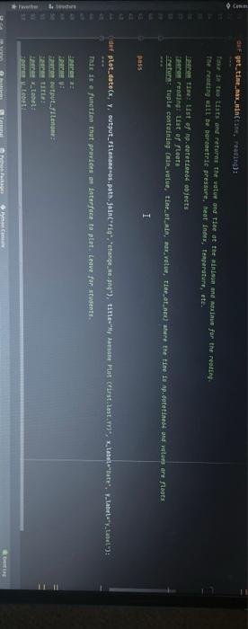 Solved Def Readheadersfilename Return A List Of Strings
