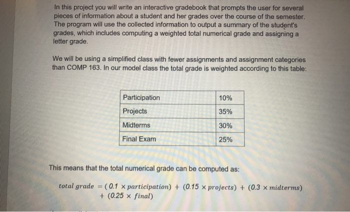 Solved The program will also output the student's letter | Chegg.com