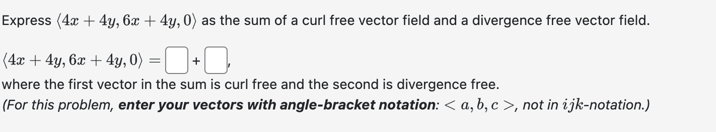 Solved Find the divergence of the vector field | Chegg.com