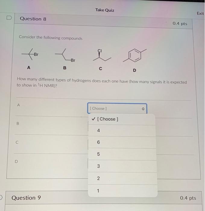 Solved Consider the following compounds | Chegg.com