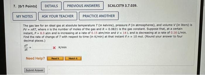 Solved A particle moves according to a law of motion | Chegg.com