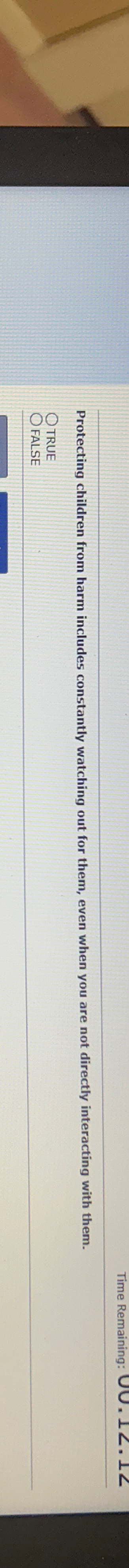 Solved Protecting children from harm includes constantly | Chegg.com