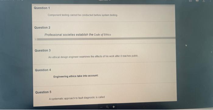 Solved uestion 3 An ethical design engnent examenes the | Chegg.com Solved uestion 3 An ethical design engnent examenes the | Chegg.com