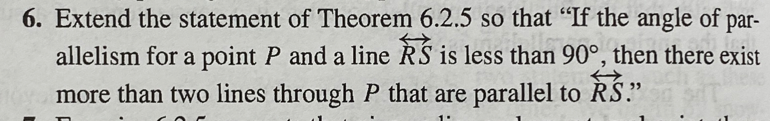 Solved Extend the statement of Theorem 6.2 .5 ﻿so that "If | Chegg.com