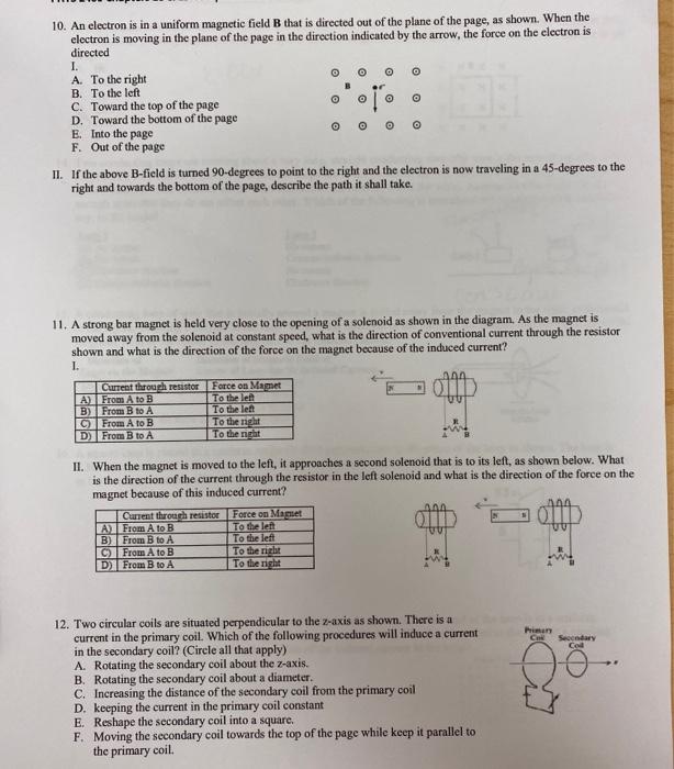 Solved II. If every wire is 2cm from its adjacent wire, what | Chegg.com