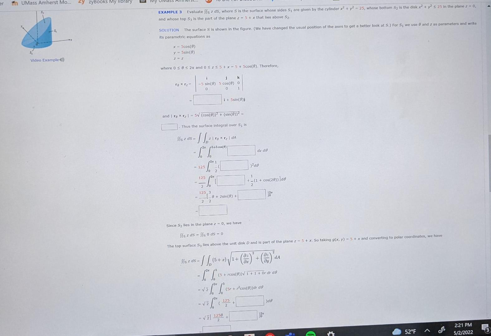 Solved er Tn UMass Amherst Mo... zy zyBooks My library -S₁ | Chegg.com