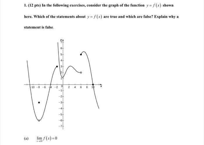 Solved 1. (12 pts) In the following exercises, consider the | Chegg.com
