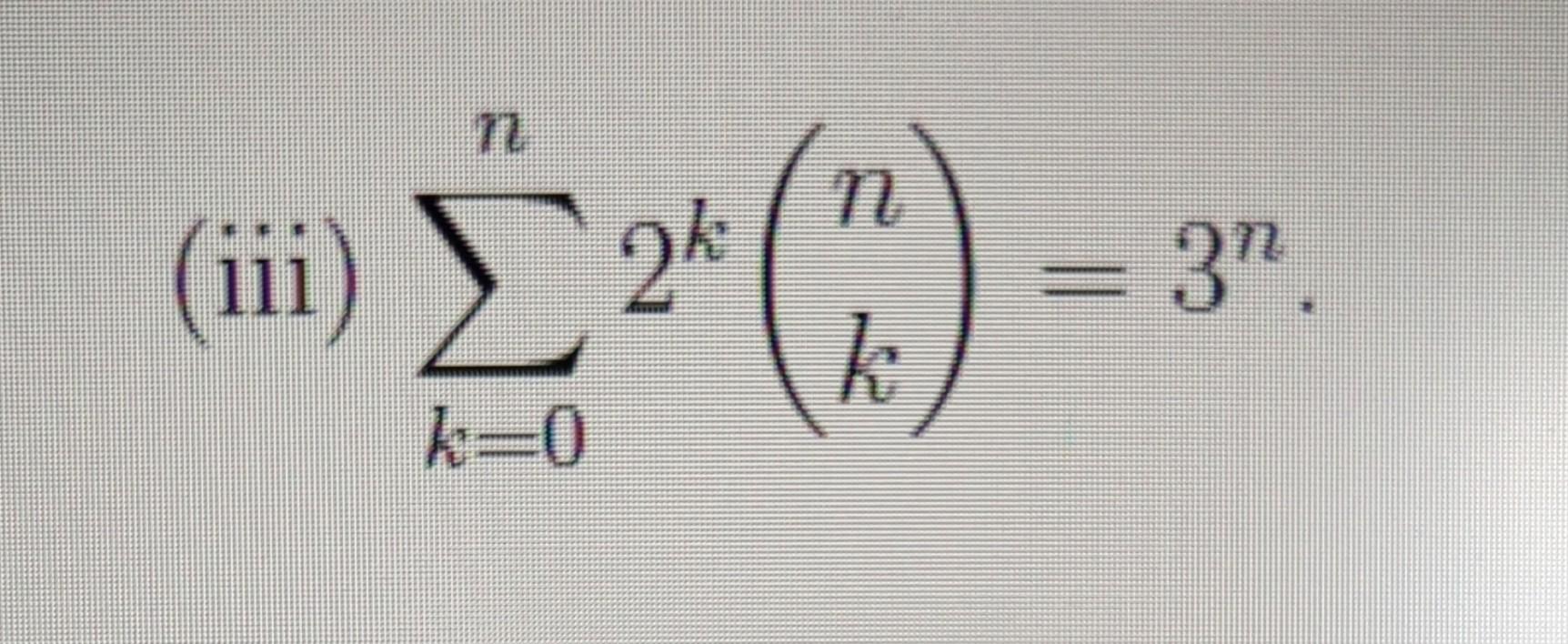Solved prove by induction the above holds for all n >= 1 | Chegg.com