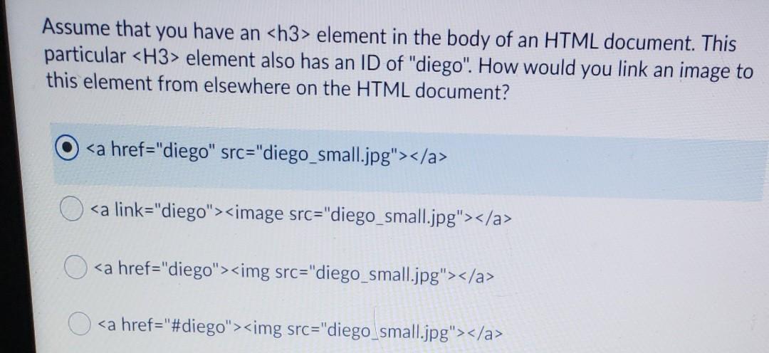 Solved Assume that you have an element in the body of | Chegg.com