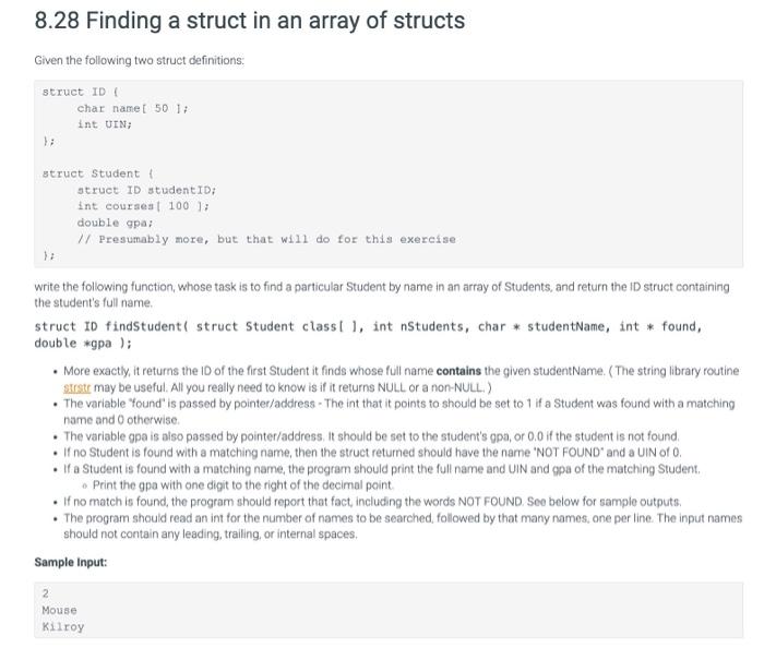 please do this in C and show whole program w | Chegg.com