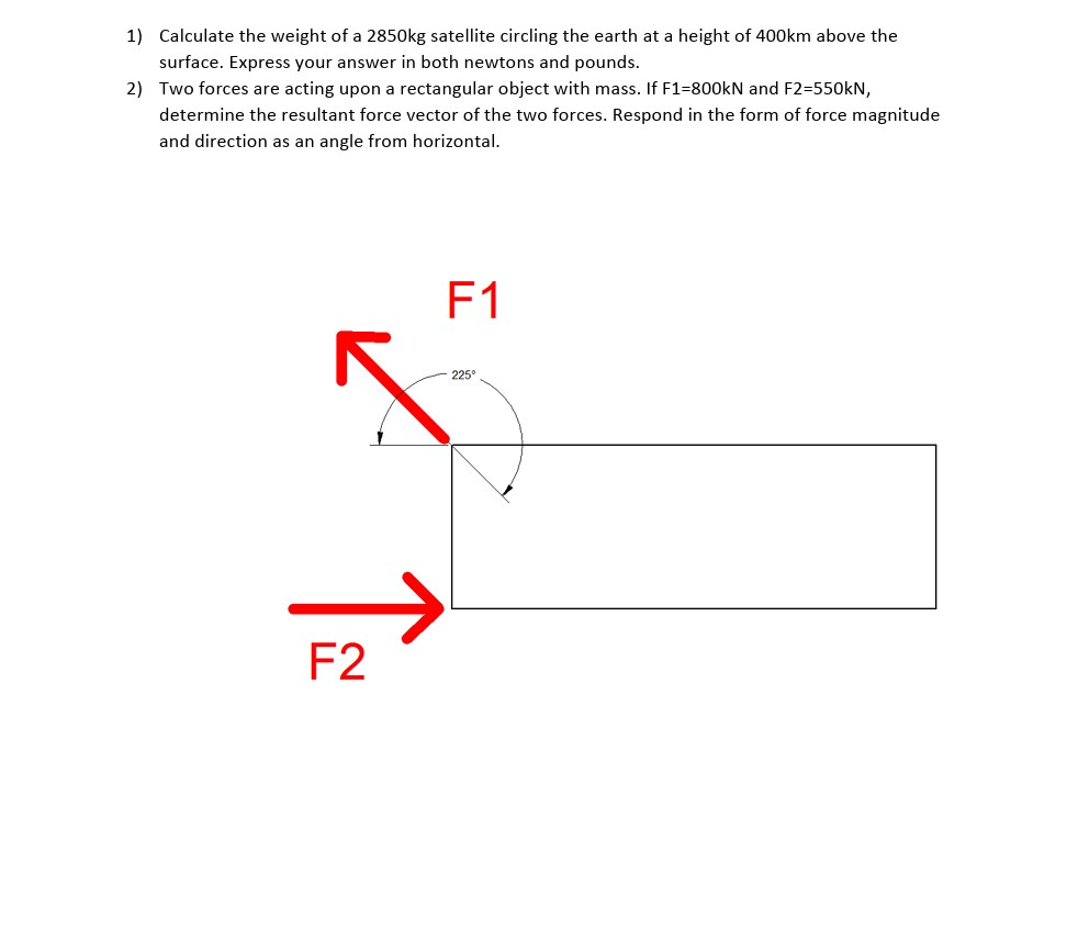 Solved Please Help! Show work please. Calculate the weight | Chegg.com