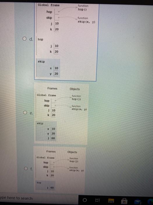 Solved The execution of this script is visualized using | Chegg.com